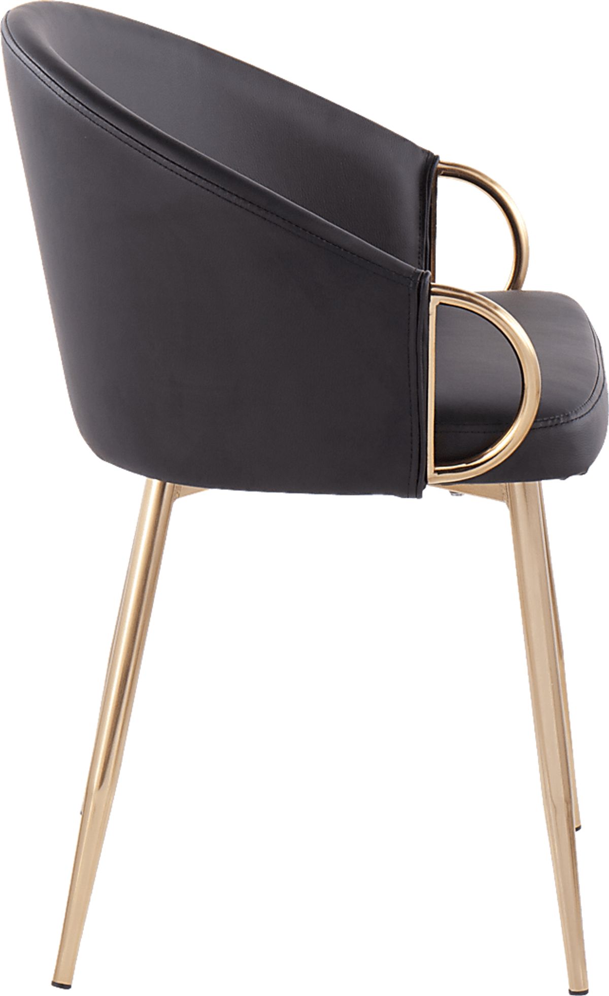 Stumberg I Black Black,Colors Polyurethane Fabric Dining Chair, Set Of ...