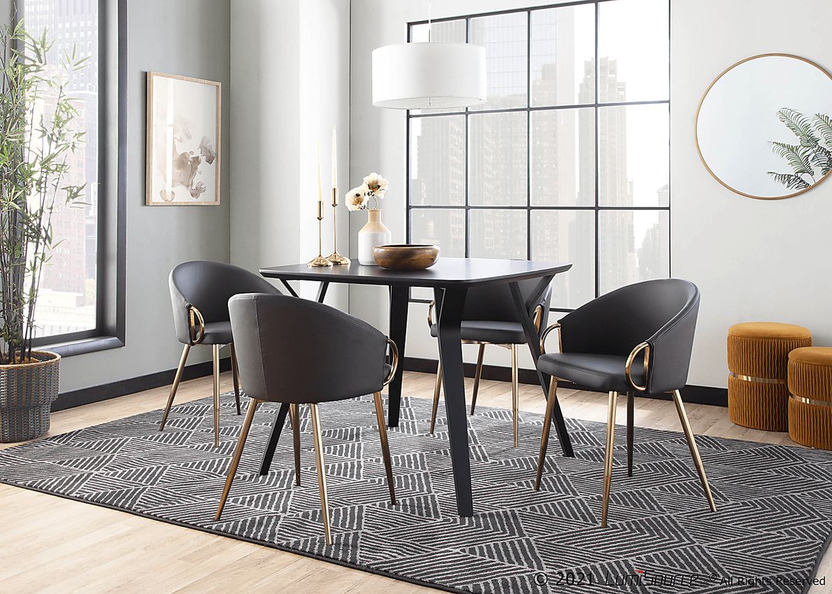 Stumberg I Gray Dining Chair, Set of 2 - Rooms To Go
