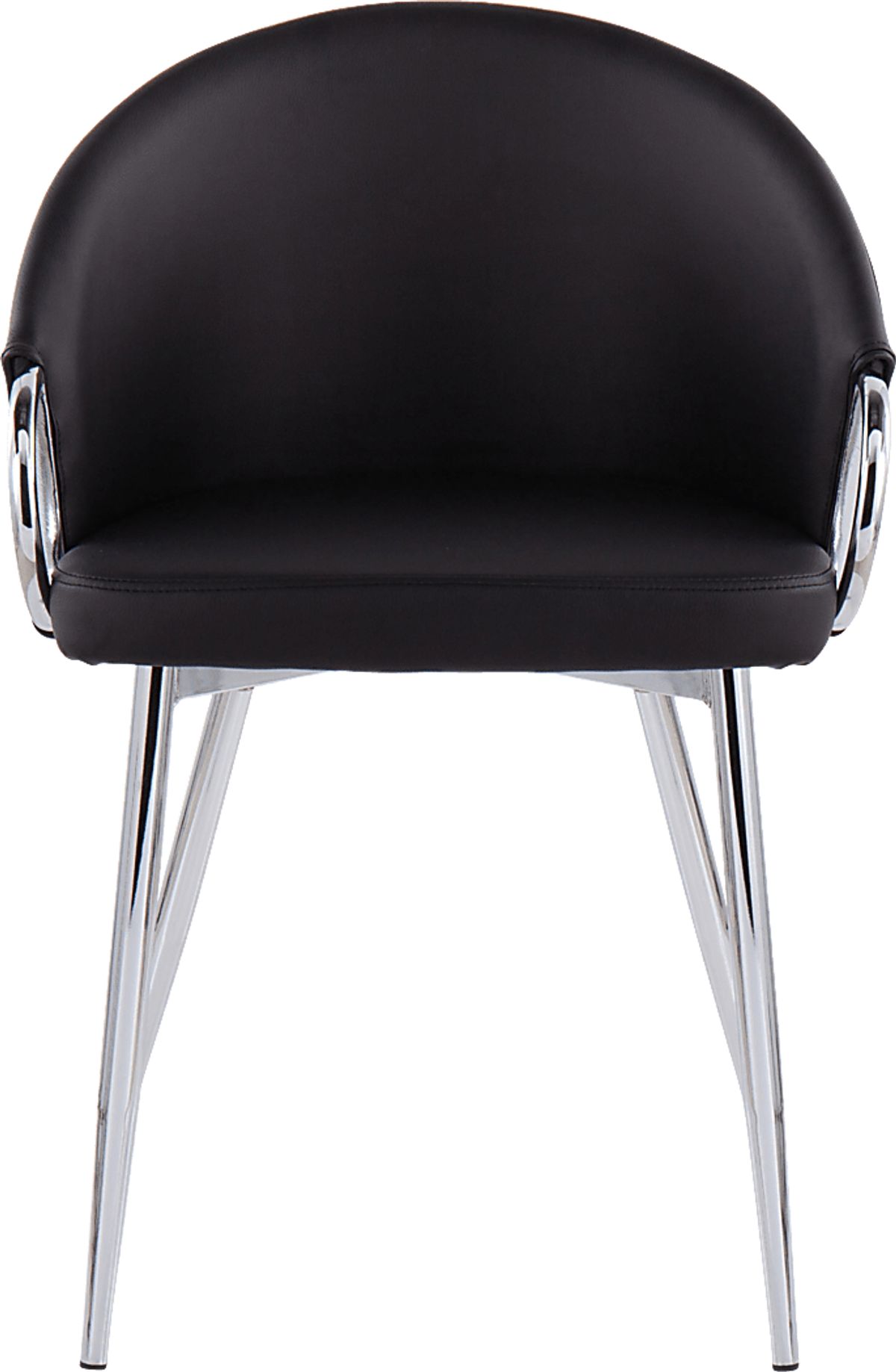 Stumberg II Black Black,Colors Polyurethane Fabric Dining Chair, Set Of ...