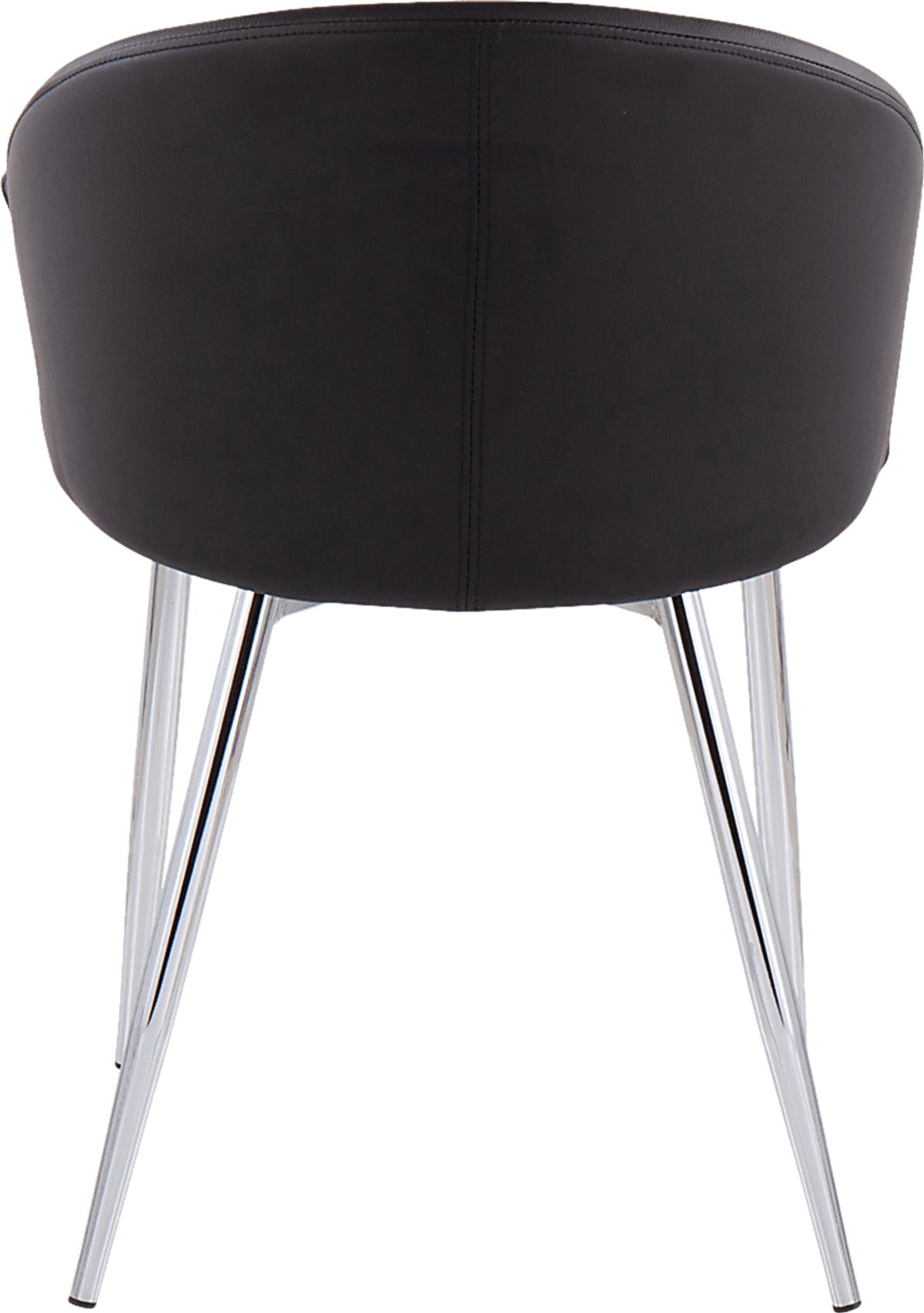 Stumberg II Black Black,Colors Polyurethane Fabric Dining Chair, Set Of ...