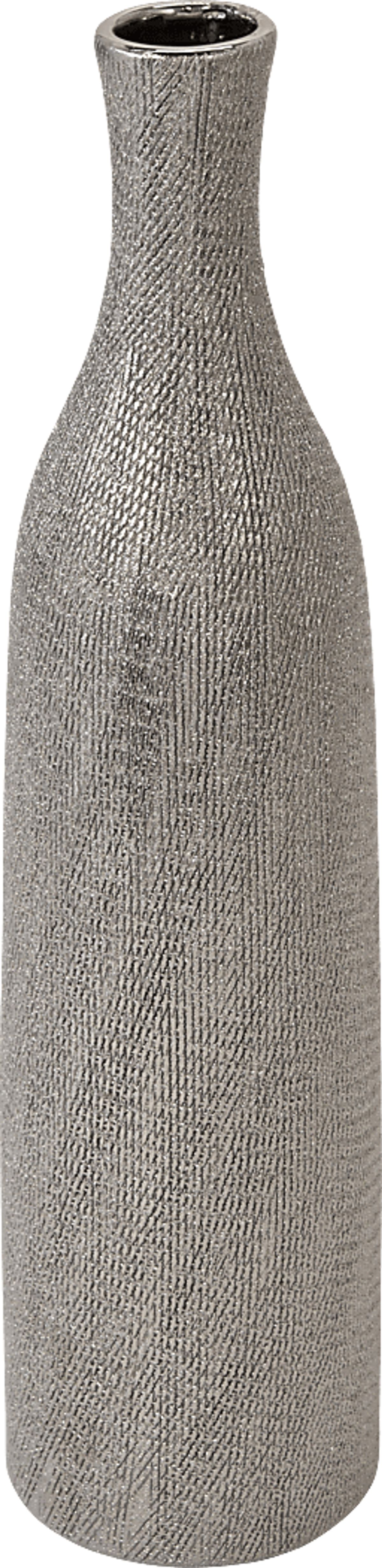 Stutson Silver Gray Vase | Rooms to Go