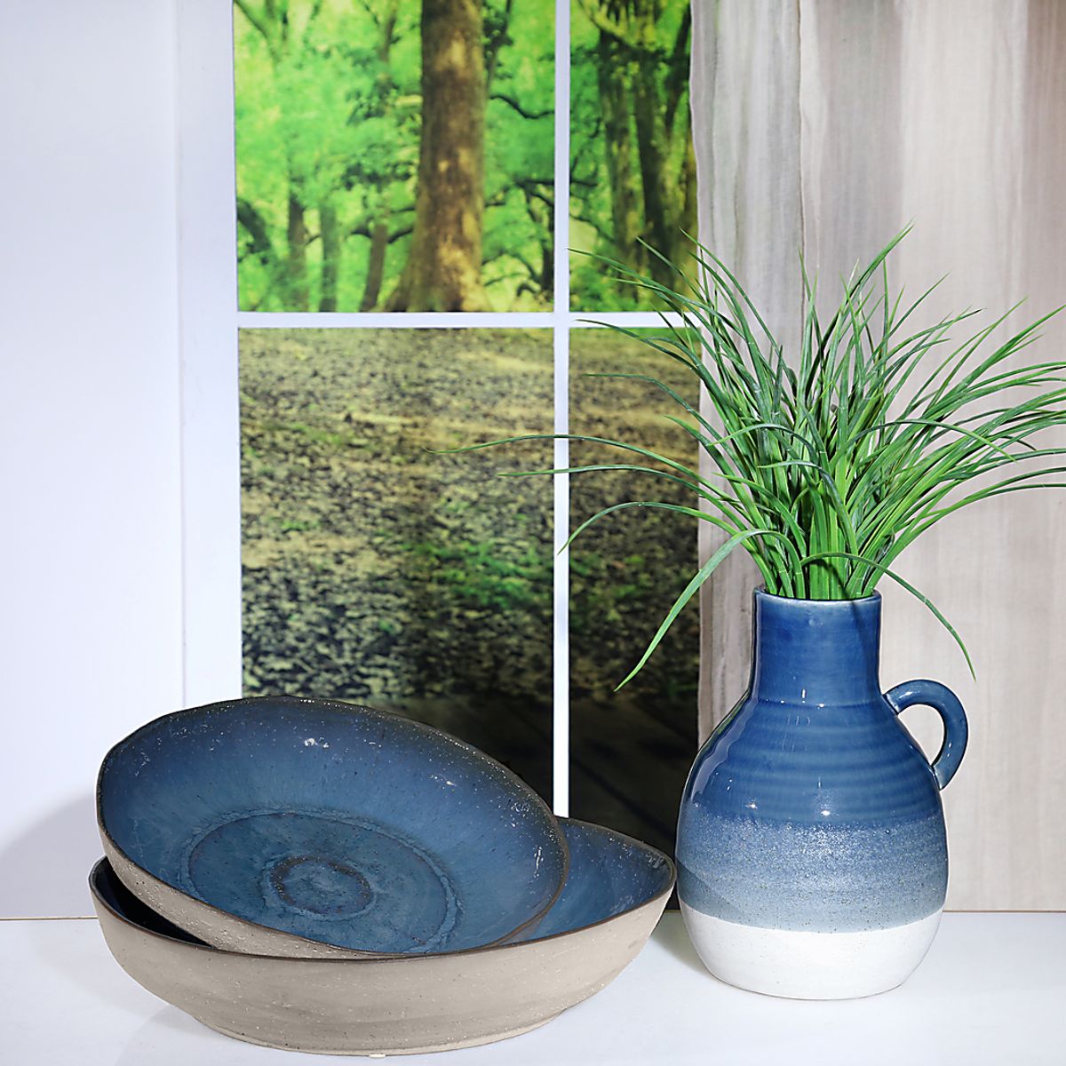 Sullivant Blue Decorative Accent | Rooms to Go