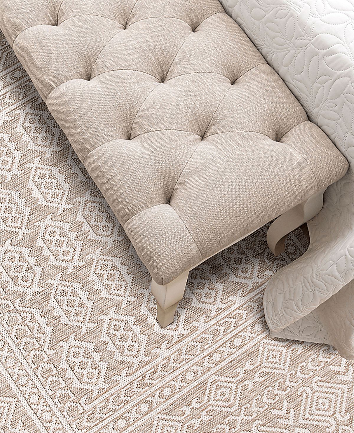Sumiton Beige Rug | Rooms to Go