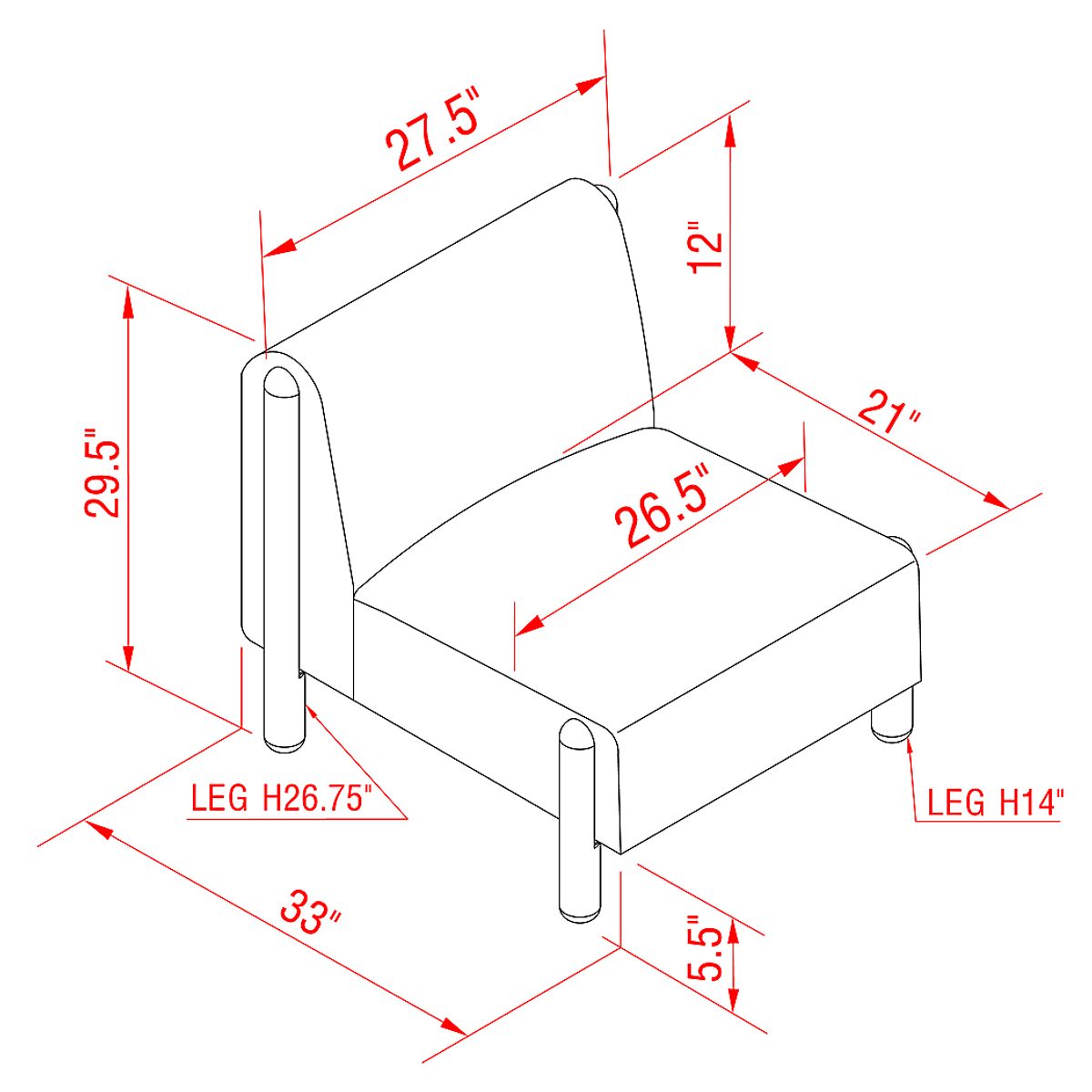 Sumiza Off-White Beige,White Polyester Fabric Accent Chair | Rooms to Go