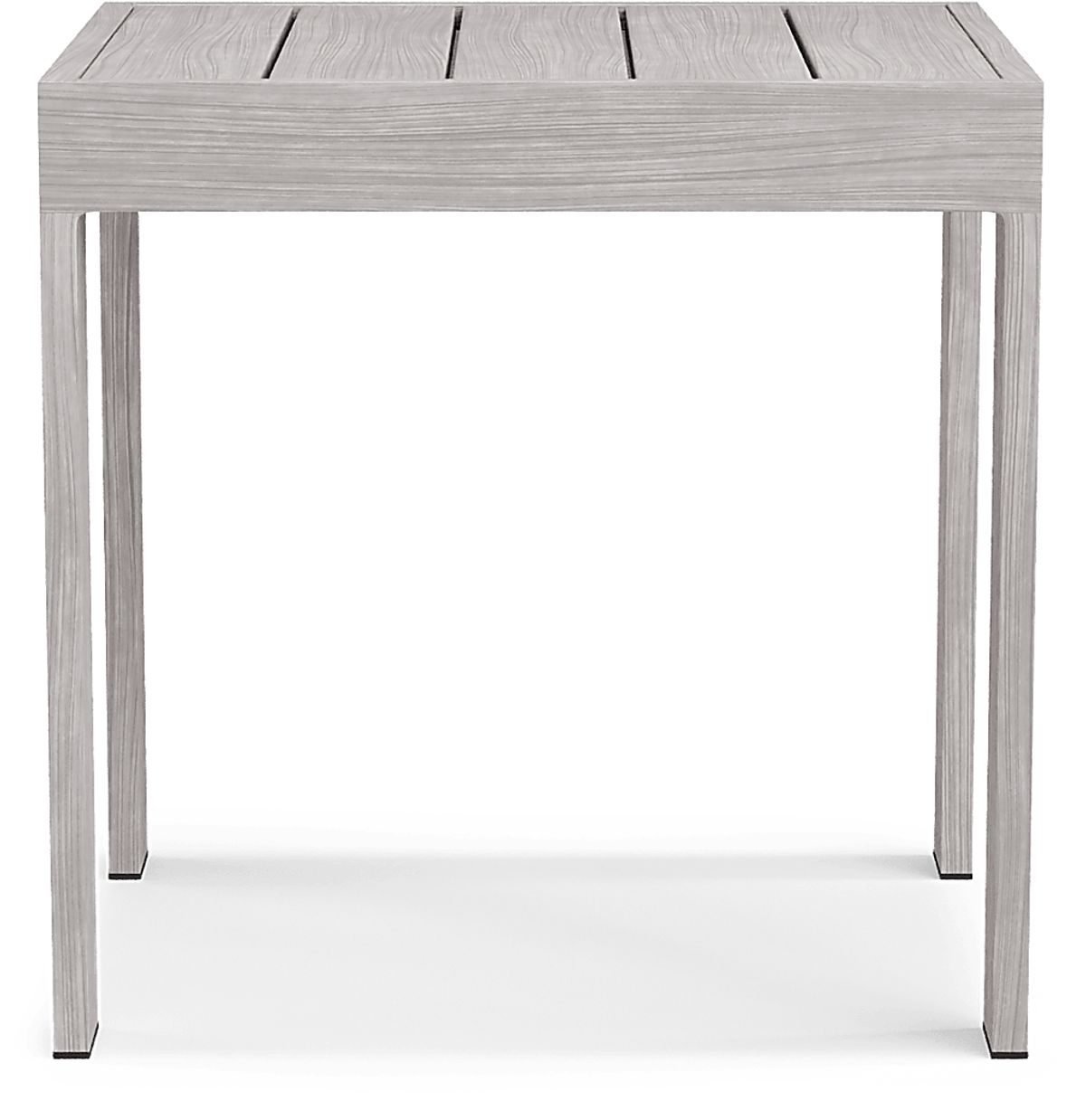 Sun Valley 3 Pc Light Gray Blue Aluminum Outdoor Seating Set With Chair ...
