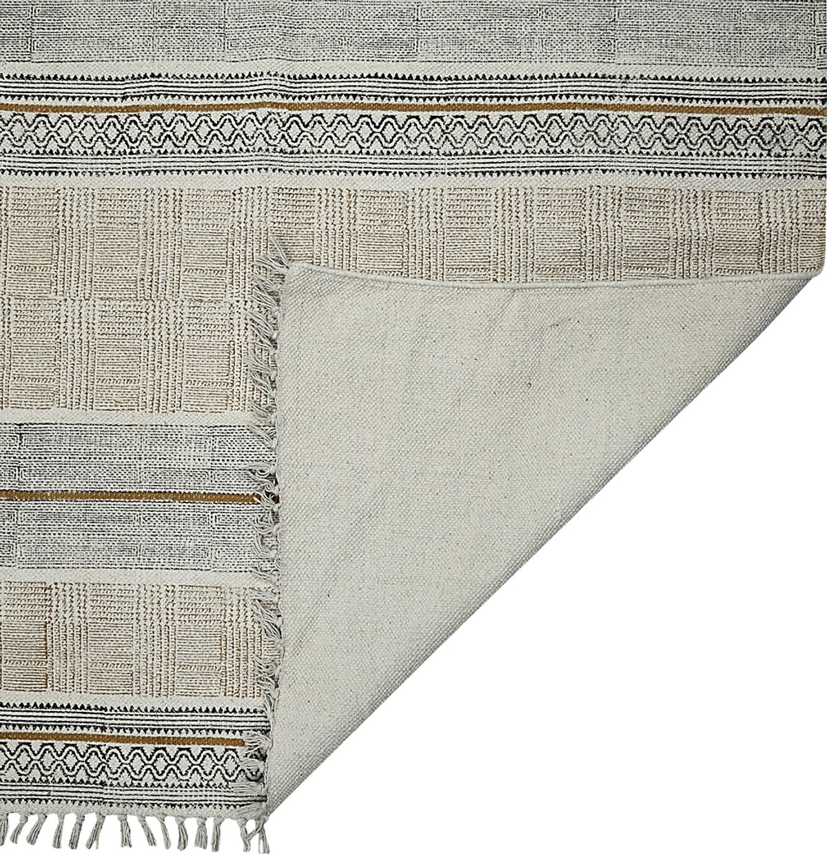Sunair Brown Cotton Fabric Rugs | Rooms to Go
