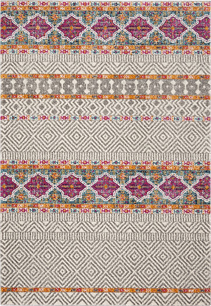 Sunray Place Gray 3' x 5' Rug - Rooms To Go