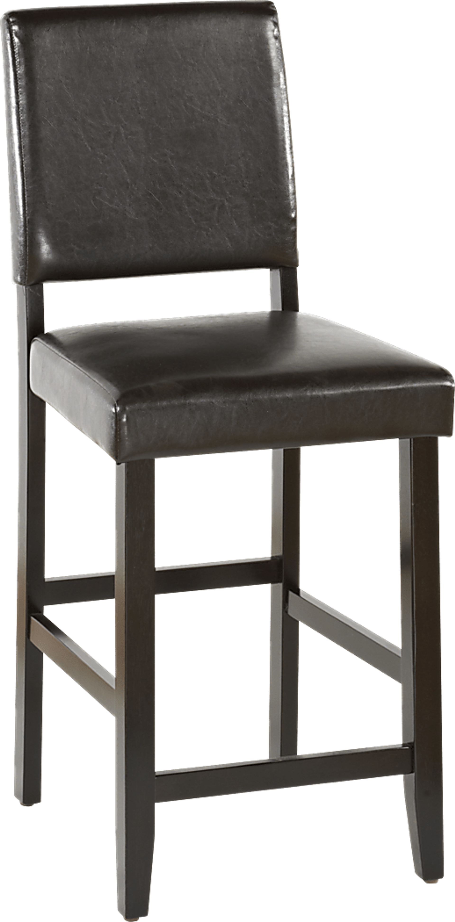 Sunset View Brown Cherry Dark Wood Counter Height Stool | Rooms to Go