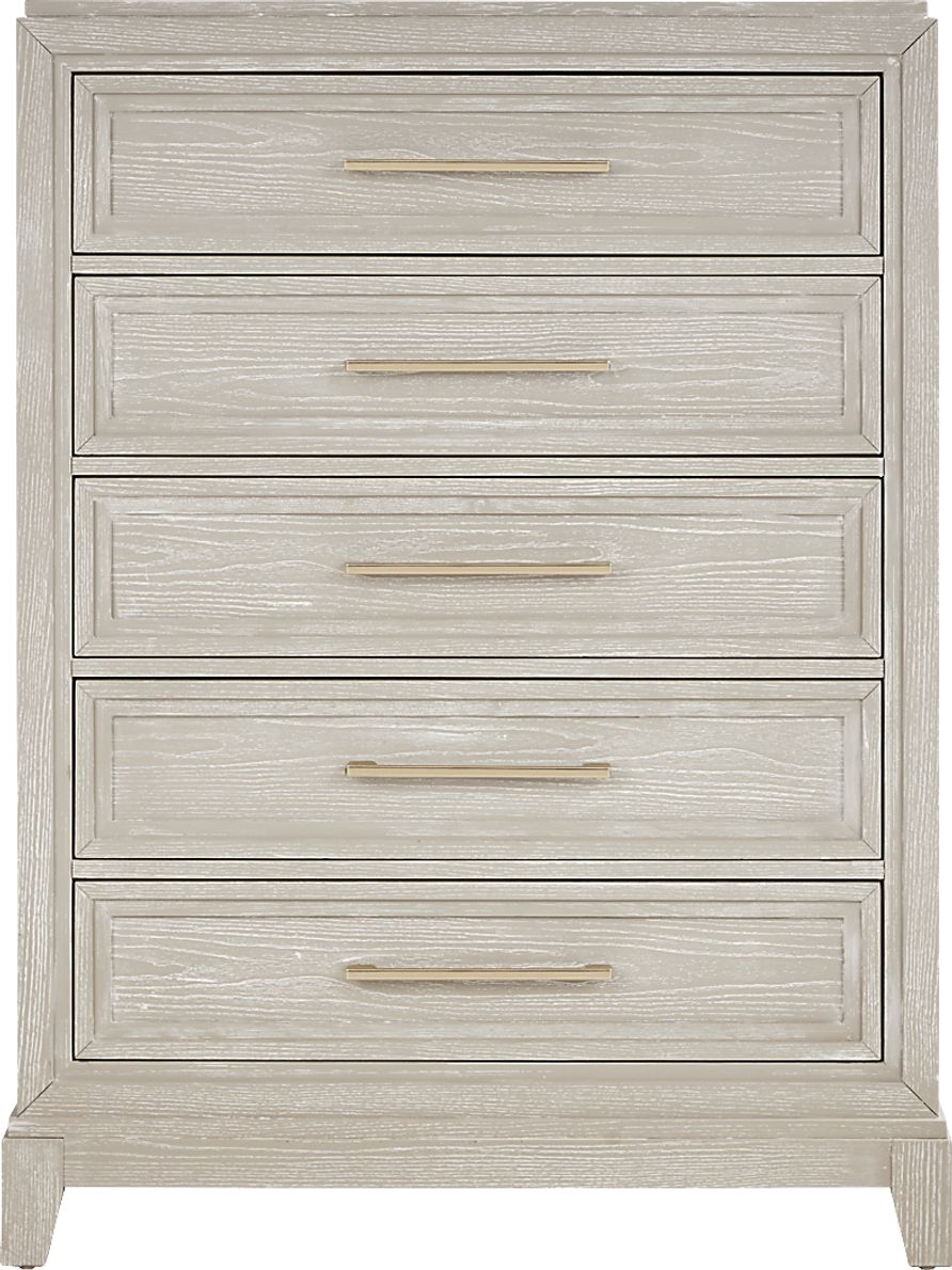 Sunside Way Sand Light Wood Chest - Rooms To Go