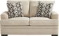 Surrey Hills 2 Pc Beige Woven Living Room Set With Sofa, Loveseat ...