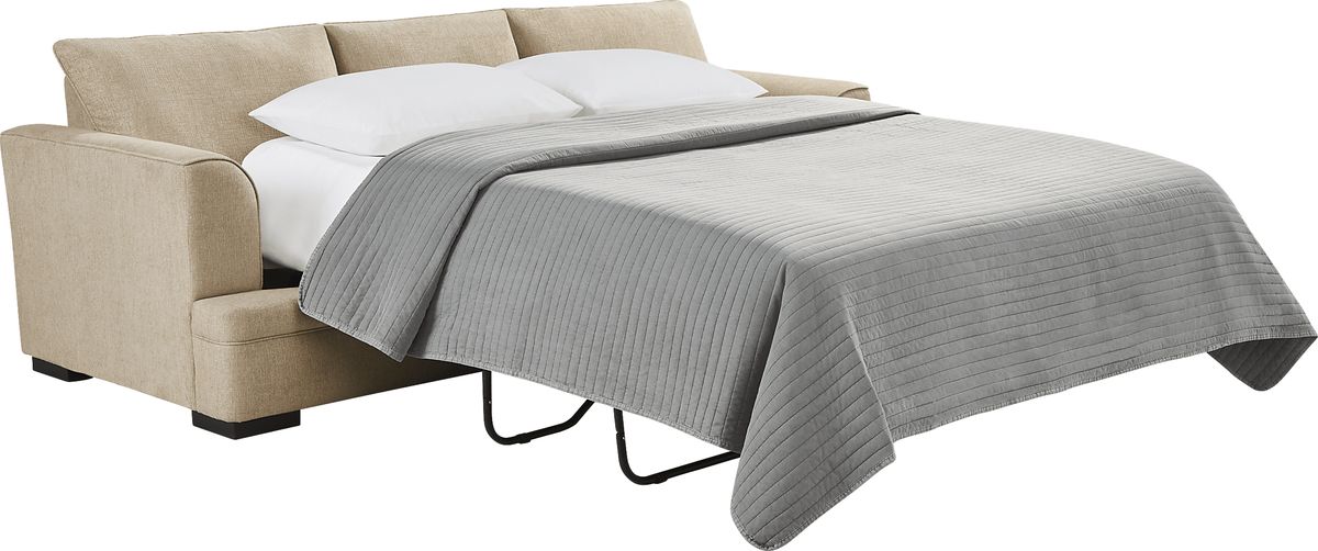Surrey Hills Beige Woven Sleeper Sofa | Rooms to Go