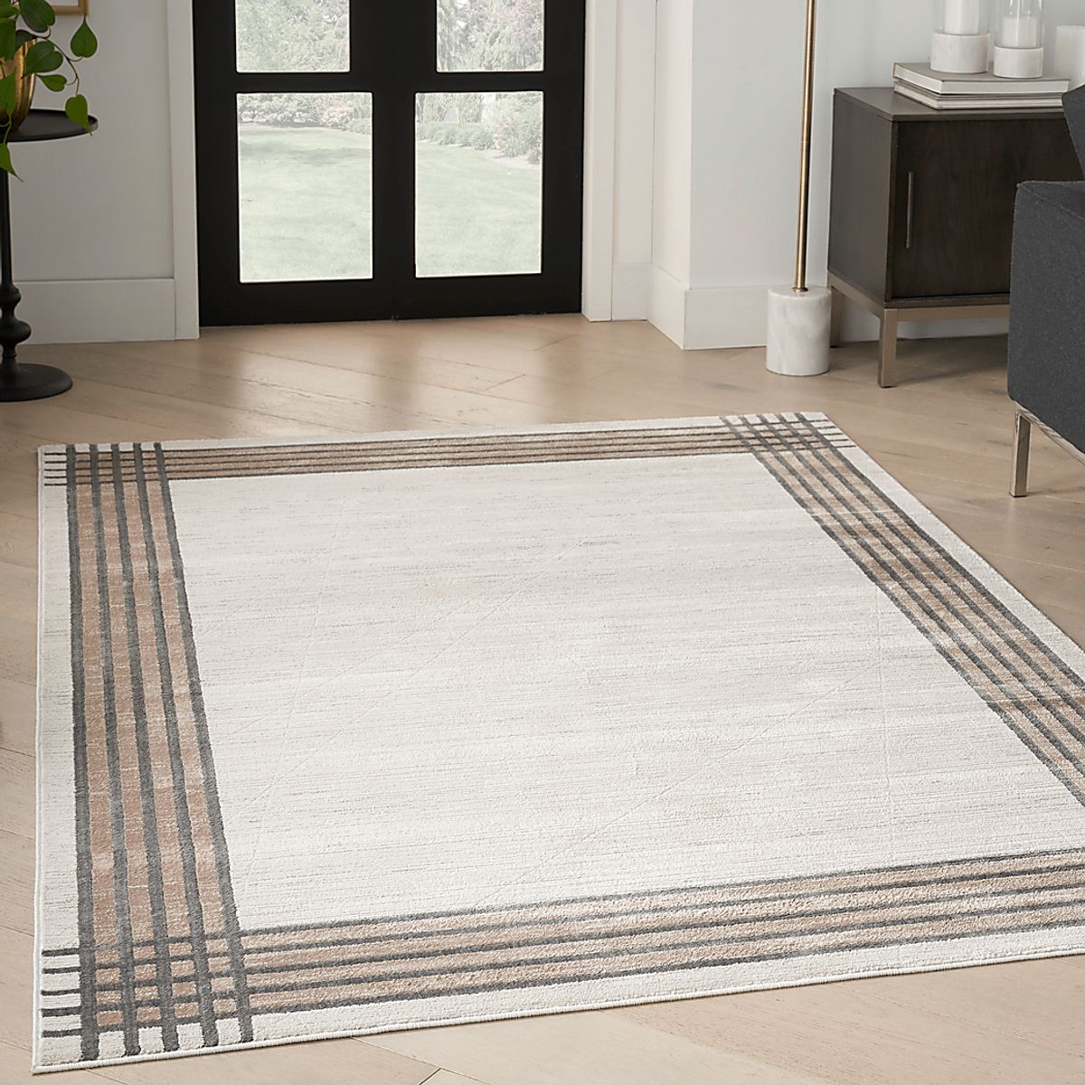 Susson Ivory,Silver Beige,Gray Rugs | Rooms to Go