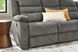 Swansea Granite Gray Woven Power Reclining Sofa - Rooms To Go