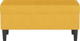 Sweet Plains Yellow Storage Bench | Rooms to Go