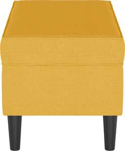 Sweet Plains Yellow Storage Bench | Rooms to Go