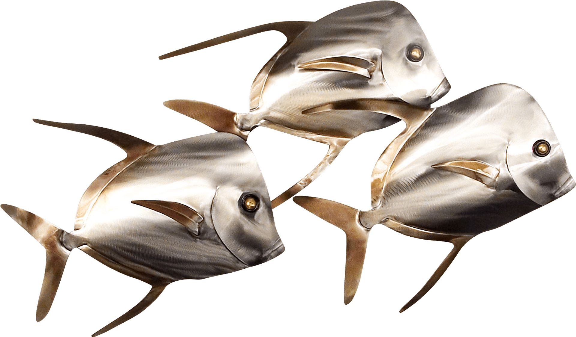 Swim Away Silver Gray Outdoor Wall Decor | Rooms to Go