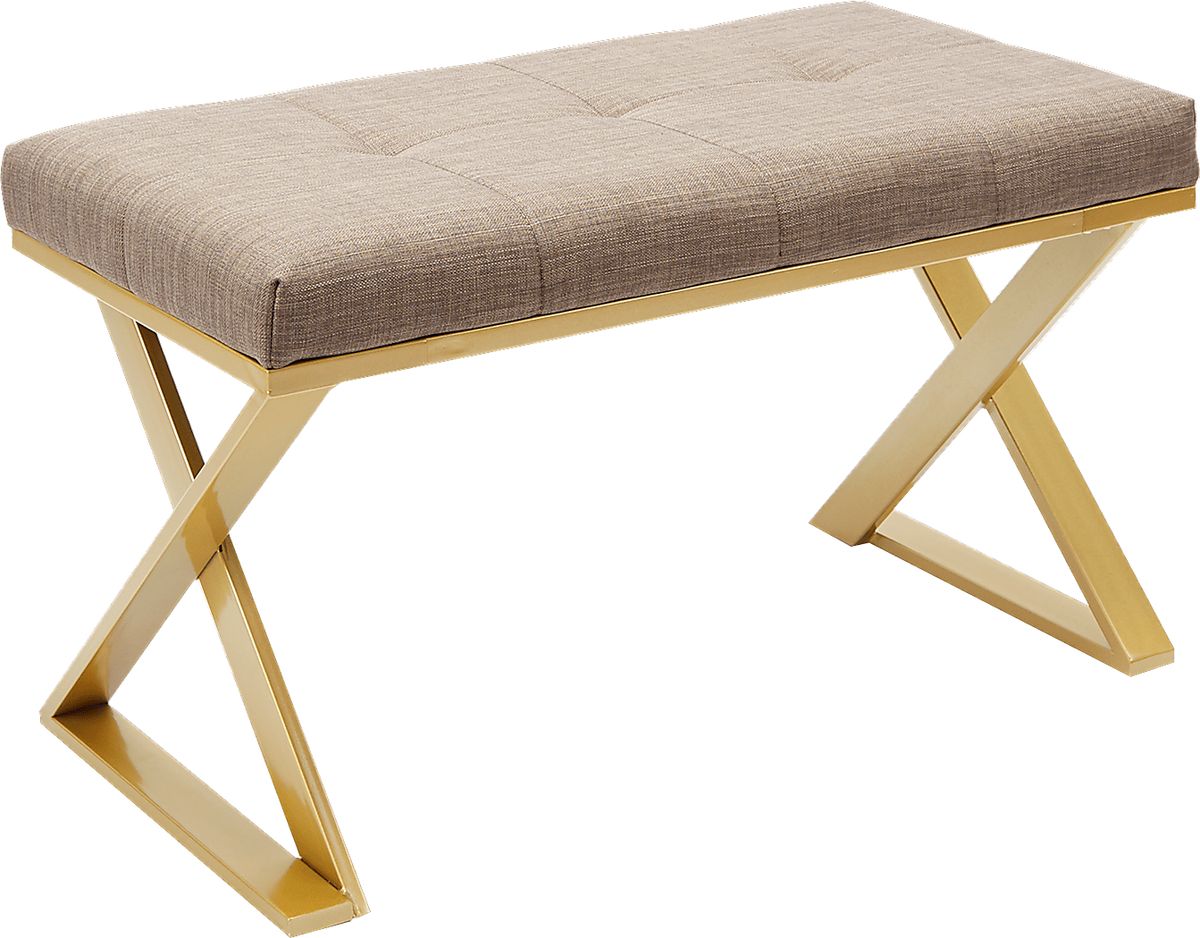 Talais Brown Accent Bench | Rooms to Go