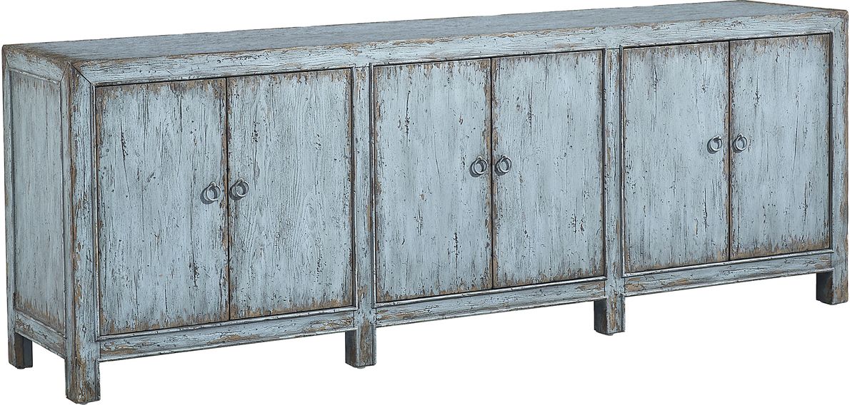 Talina Blue Colors Credenza - Rooms To Go