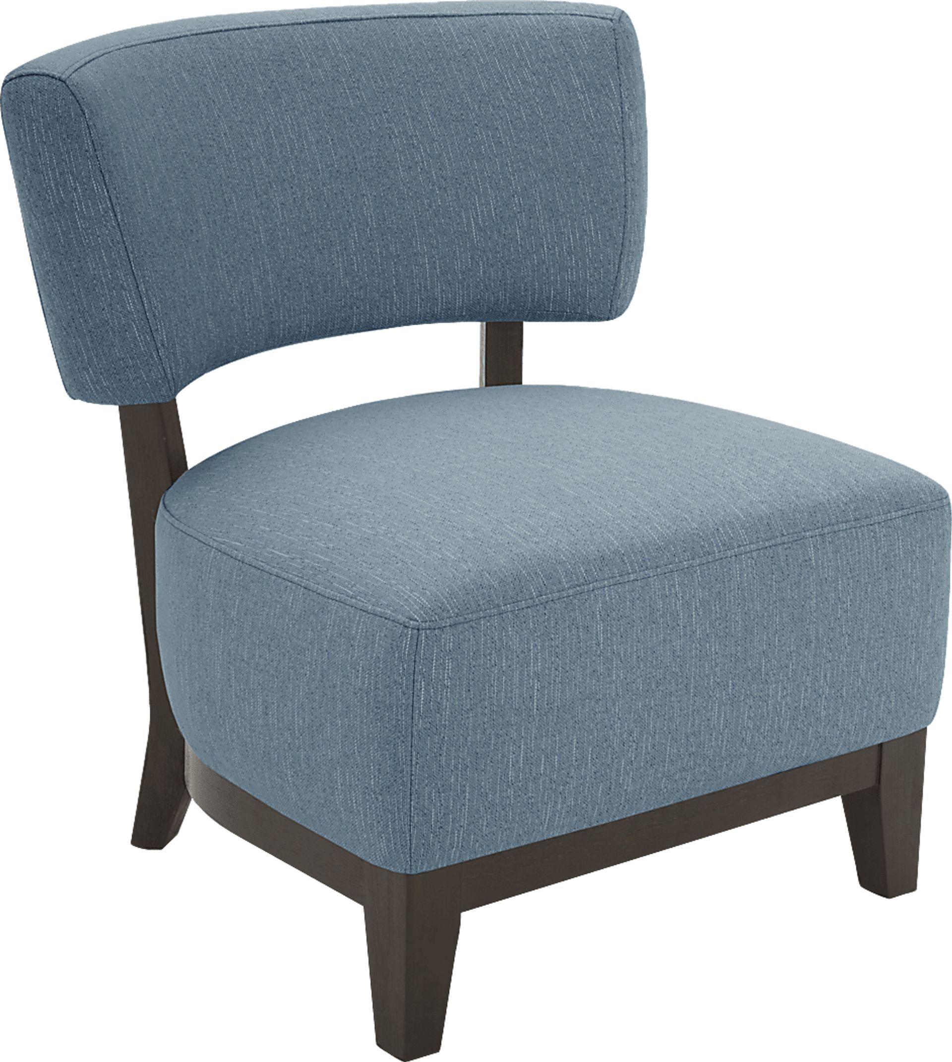 Tallmy Indigo Blue Polyester Fabric Accent Chair | Rooms to Go