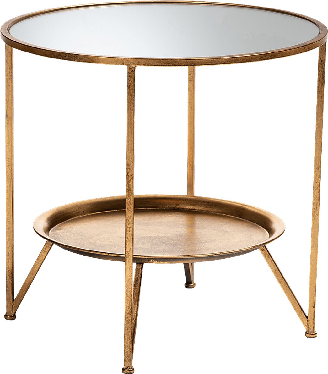 Talton Gold Colors,Metal Accent Table - Rooms To Go