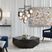 Taluga Edge Bronze Chandelier - Rooms To Go