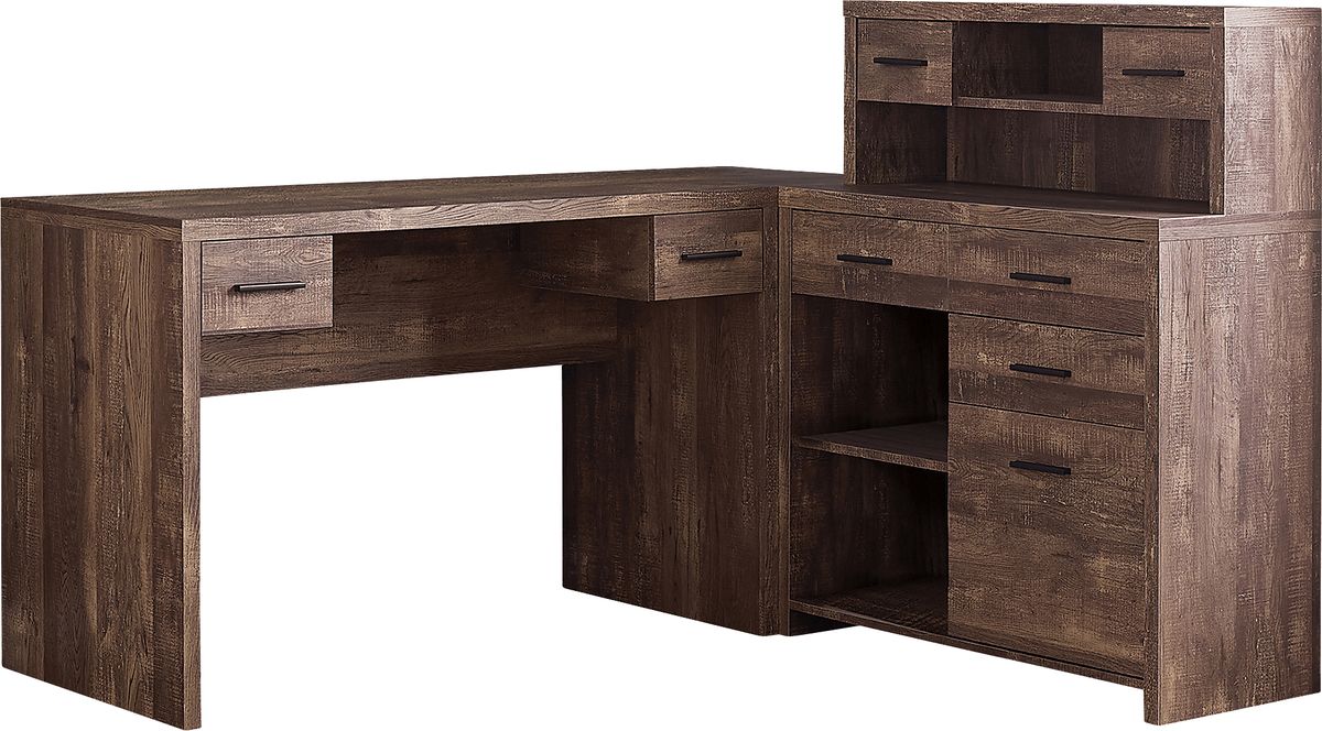 Tambec Brown Dark Wood Desk | Rooms to Go