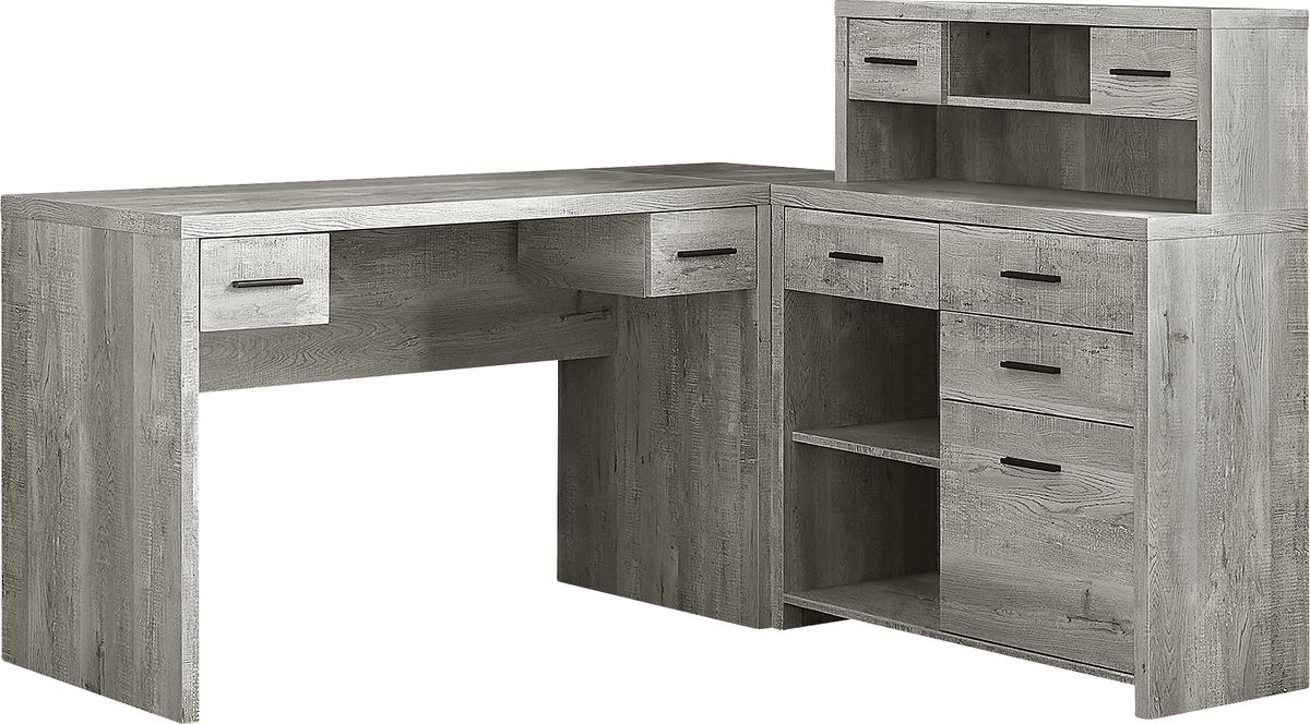 Tambec Gray Desk | Rooms to Go