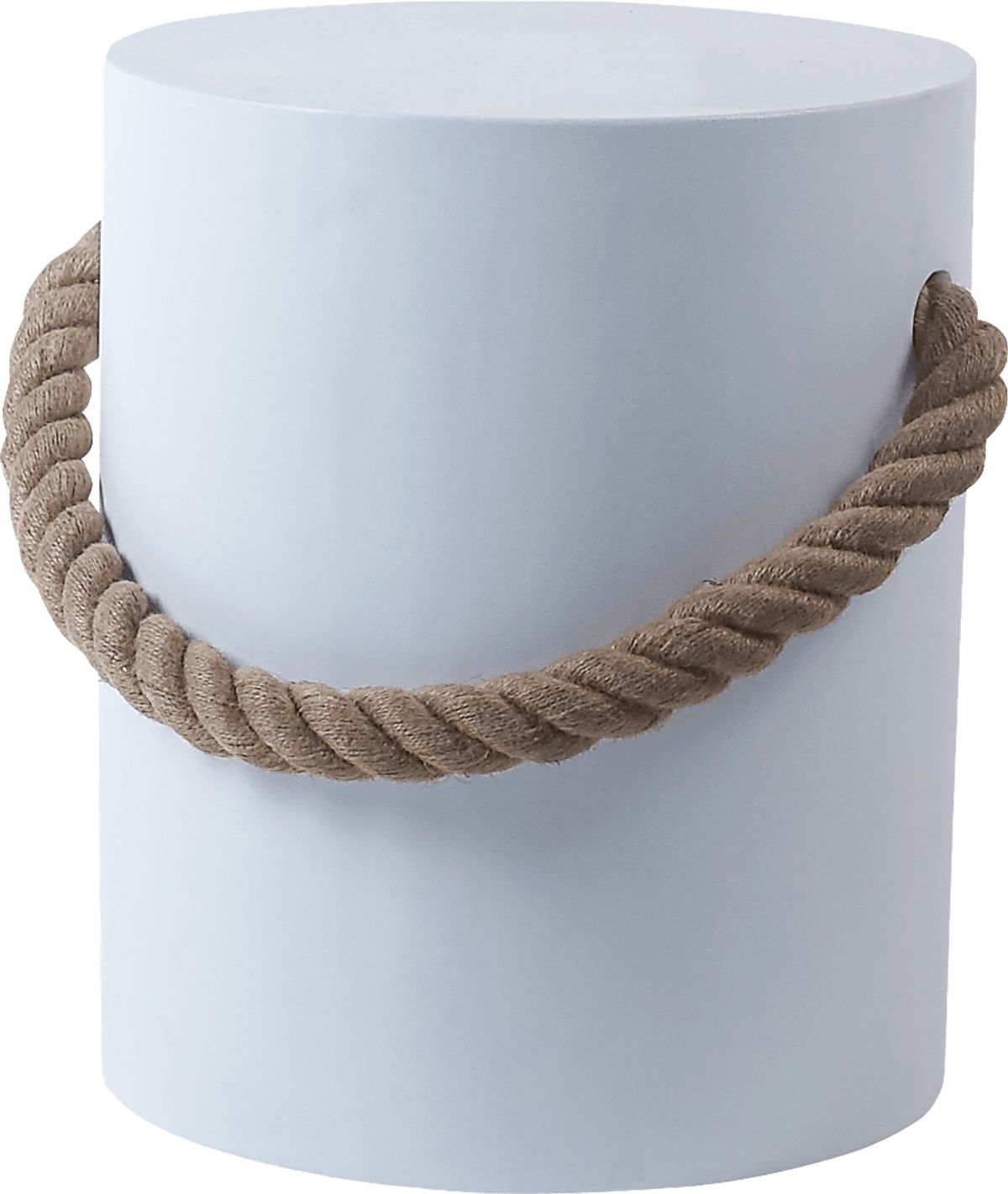 Tambor White Outdoor Stool | Rooms to Go