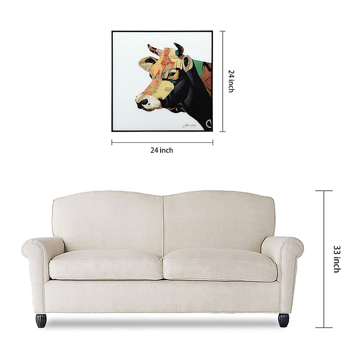 Tamed Bull Artwork | Rooms to Go