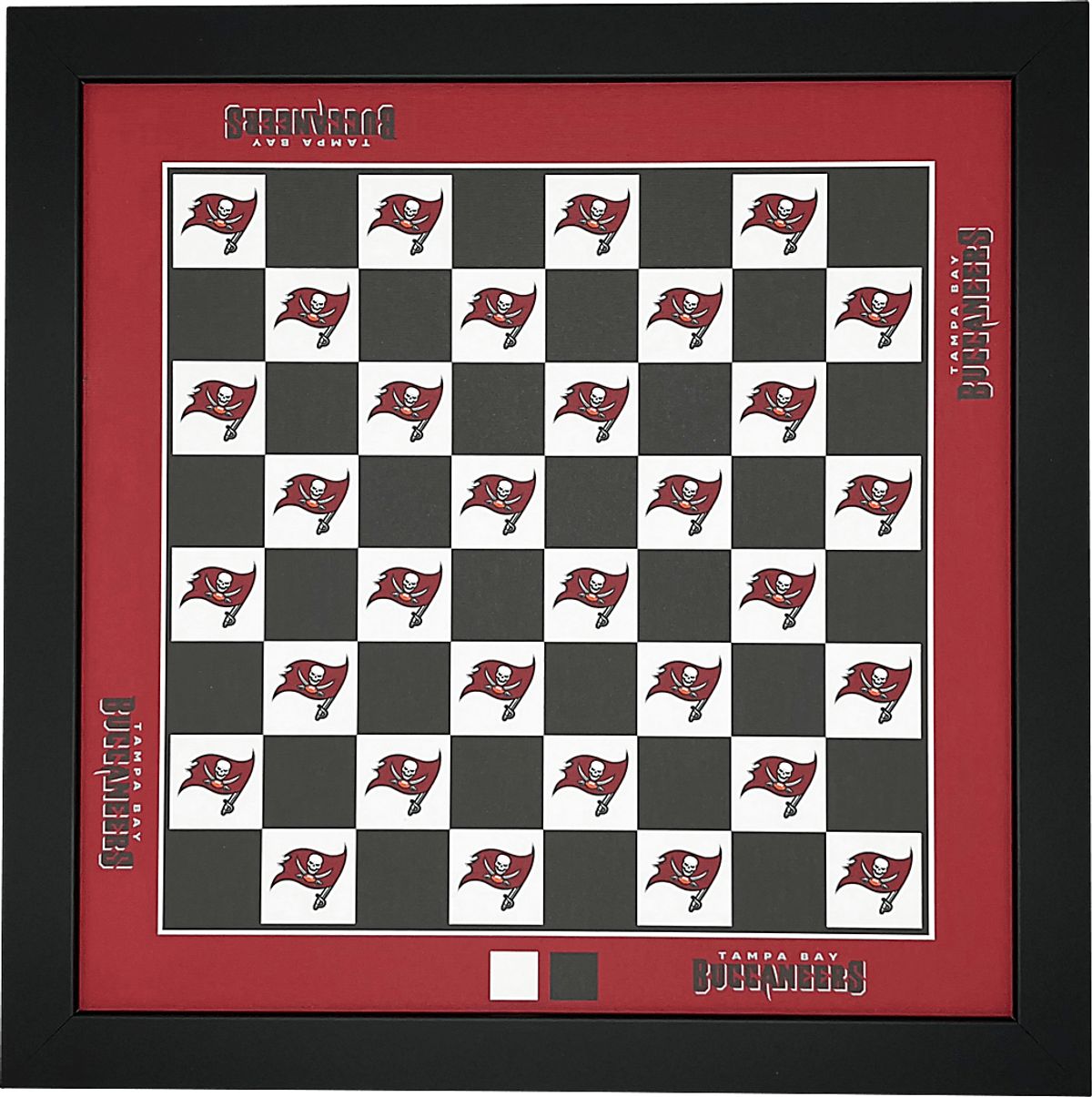 Nfl Magnetic Chess Set Black,Pewter,Red,White Black,Gray,Red,White ...