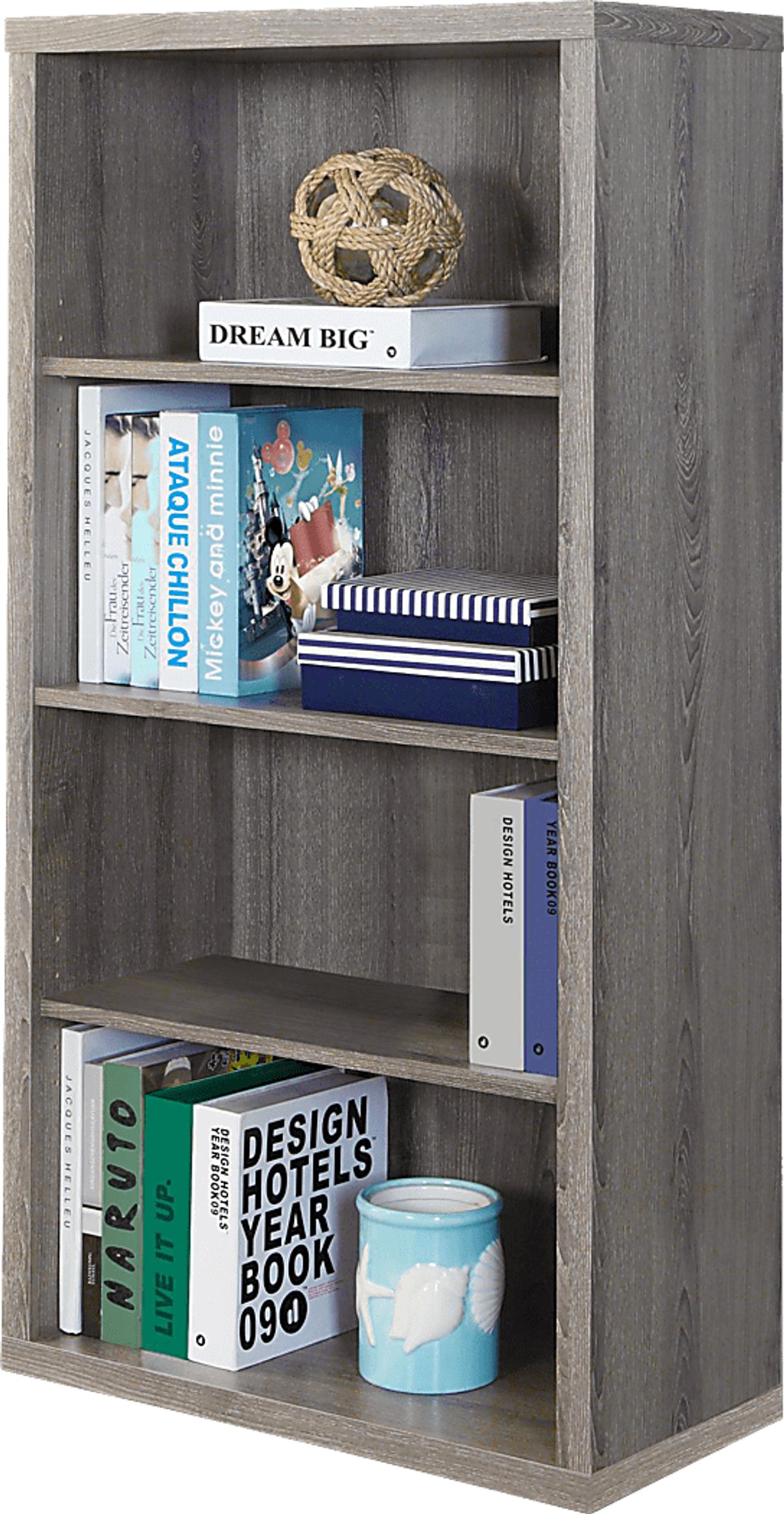Tarpley Taupe Colors,Light Wood Bookcase | Rooms to Go