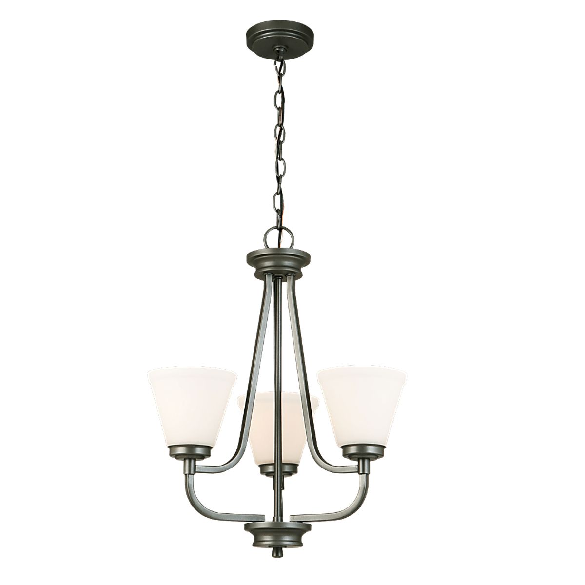 Tartan Way Gray Chandelier | Rooms to Go