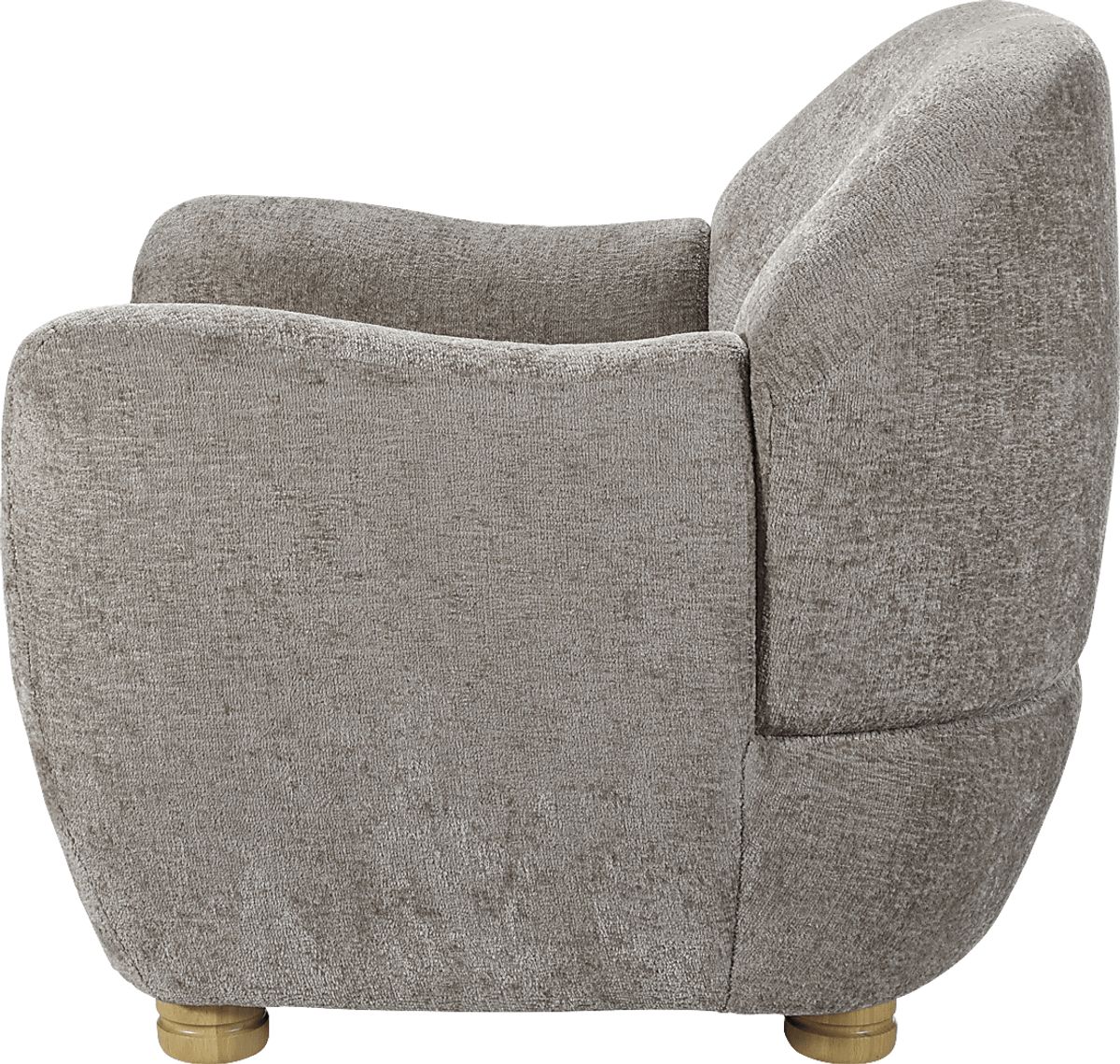 Tasagi Light Gray Polyester Fabric Accent Chair | Rooms to Go