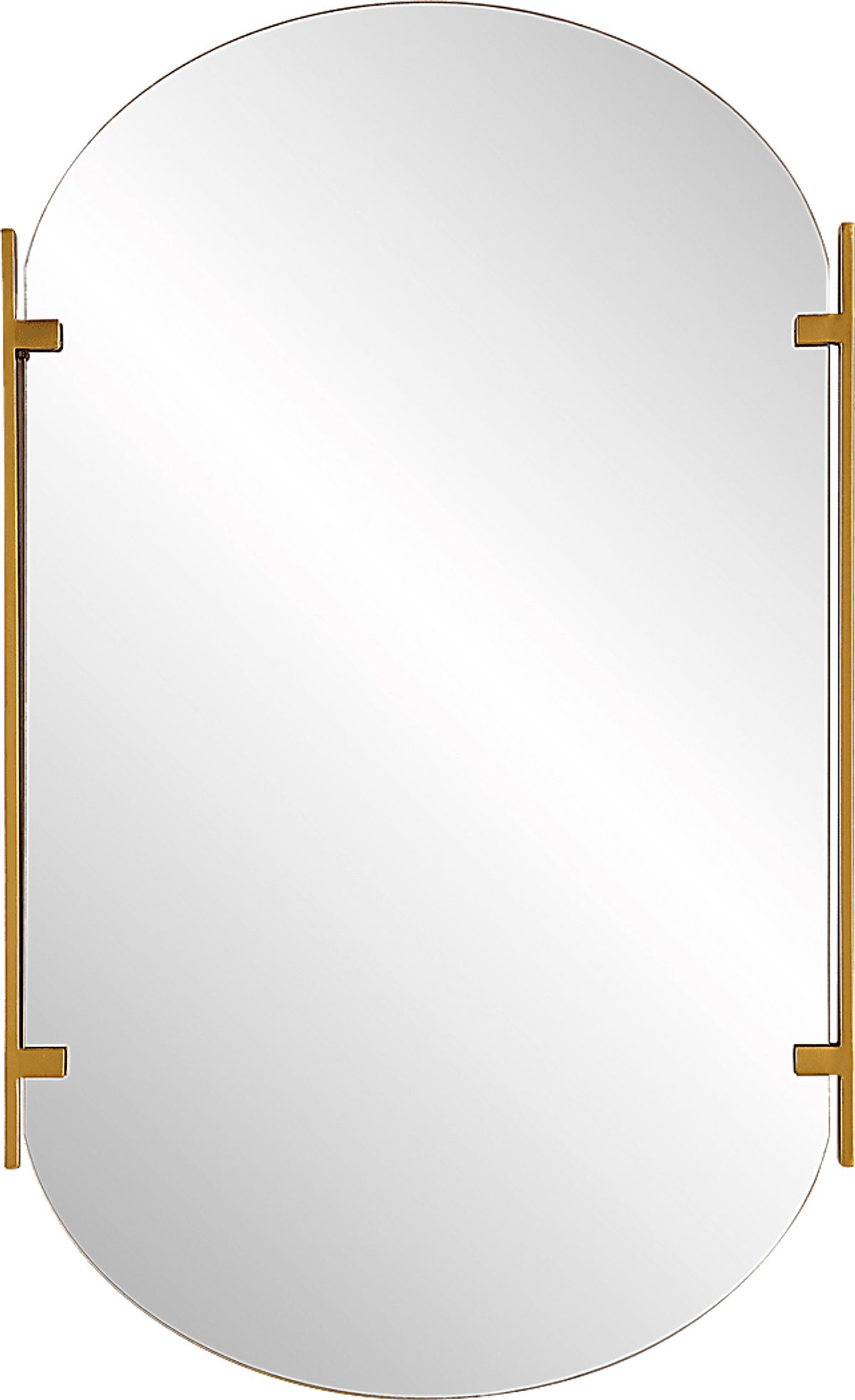 Tatm Brass Mirror | Rooms to Go