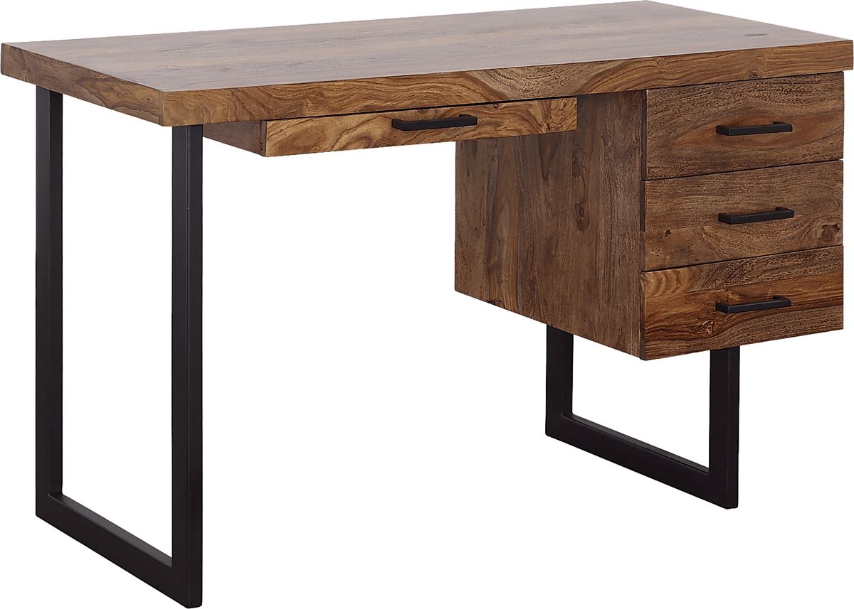 Taulbee Natural Light Wood Desk | Rooms to Go