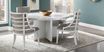 Taylor Trace 5 Pc White Colors,White Dining Room Set With Round Dining ...