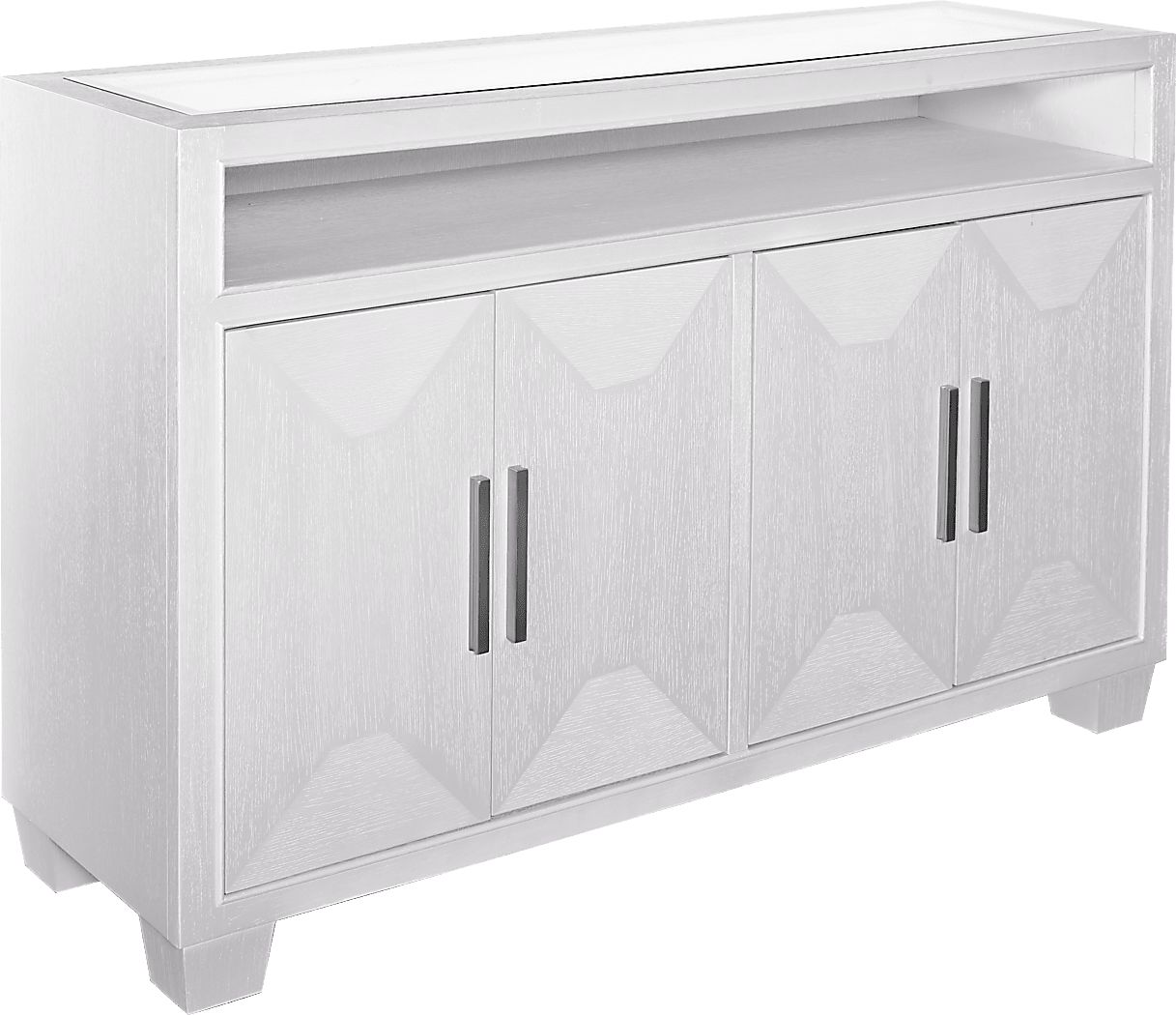 Taylor Trace White Credenza - Rooms To Go
