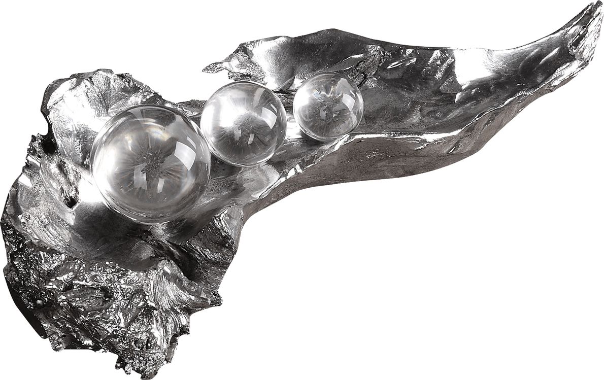 Tayzen Silver Gray Sculpture - Rooms To Go