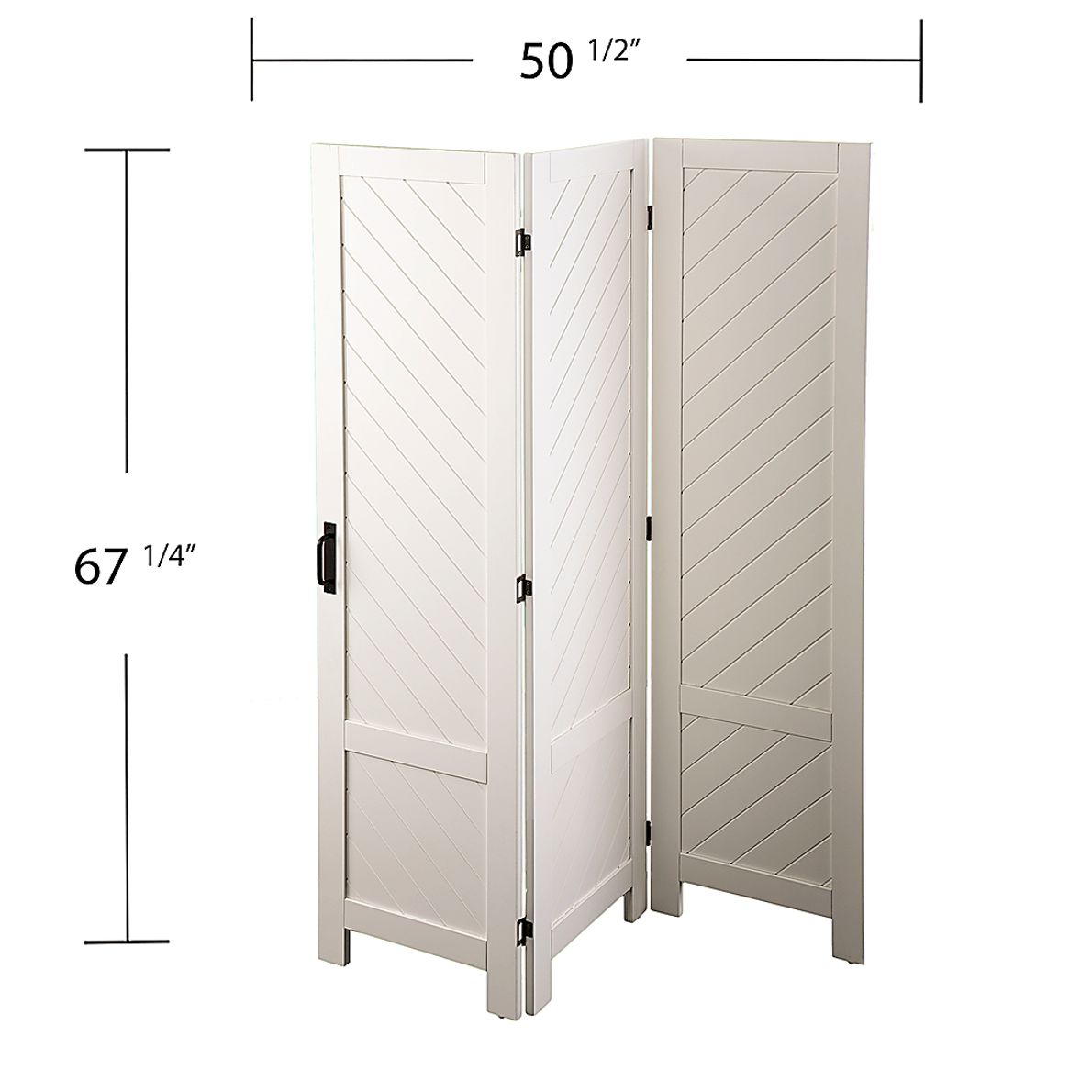 Tealbriar White Room Divider - Rooms To Go