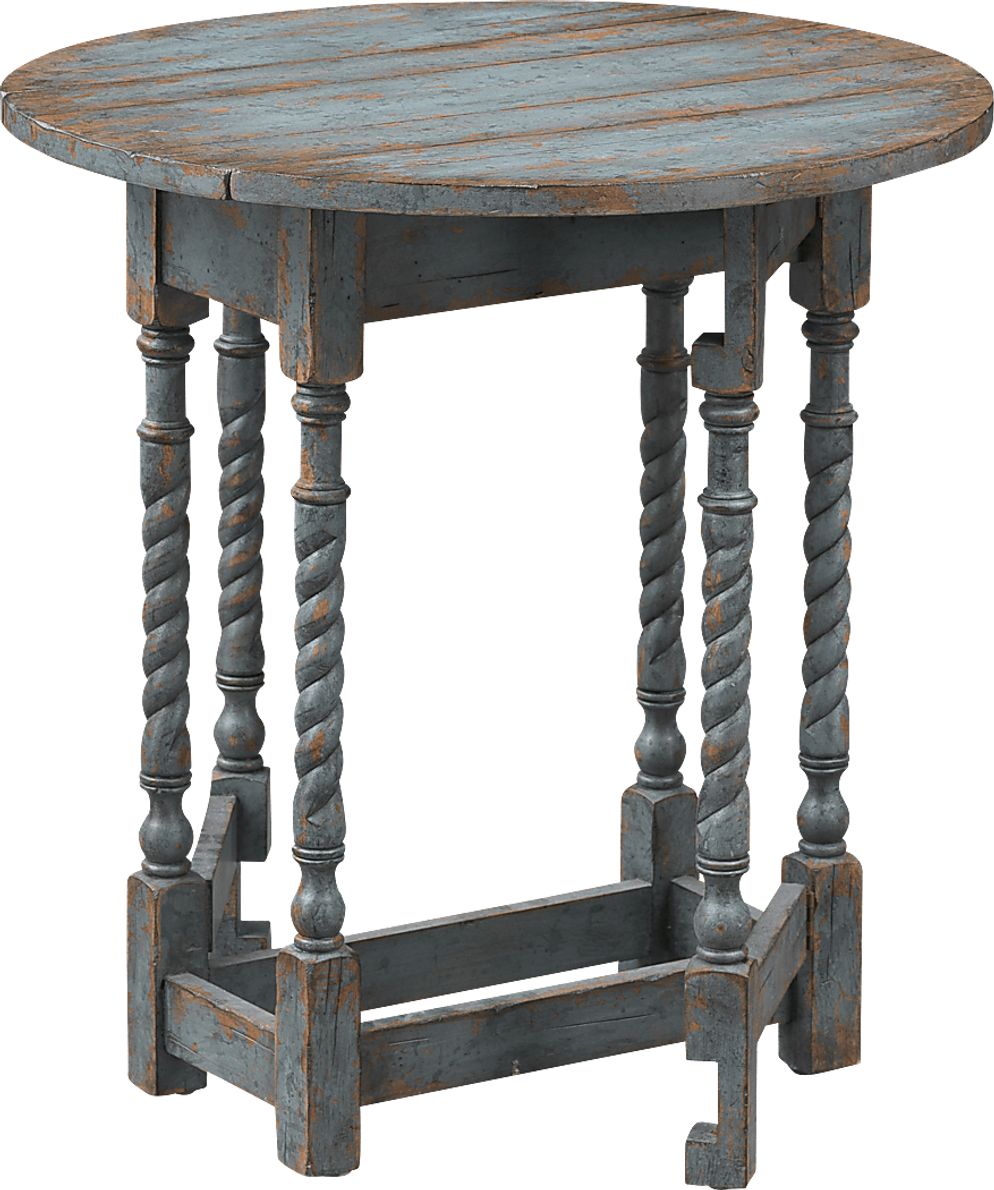 Teawick Blue Colors Accent Table - Rooms To Go
