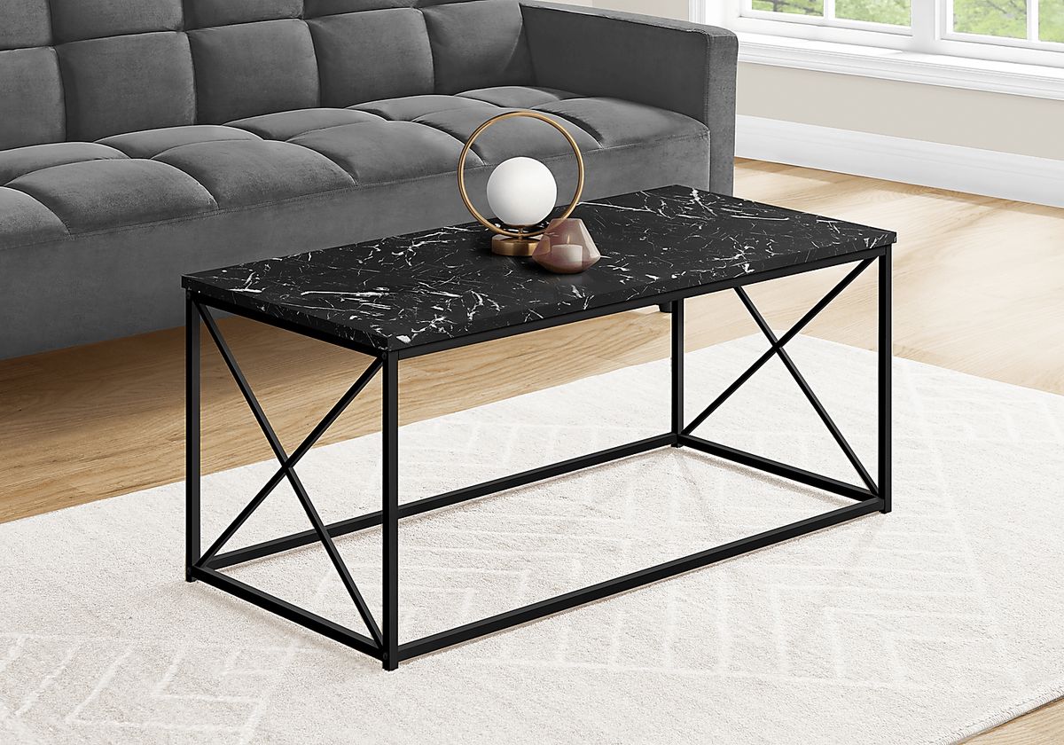 Tellstone Black Black,Colors Cocktail Table | Rooms to Go