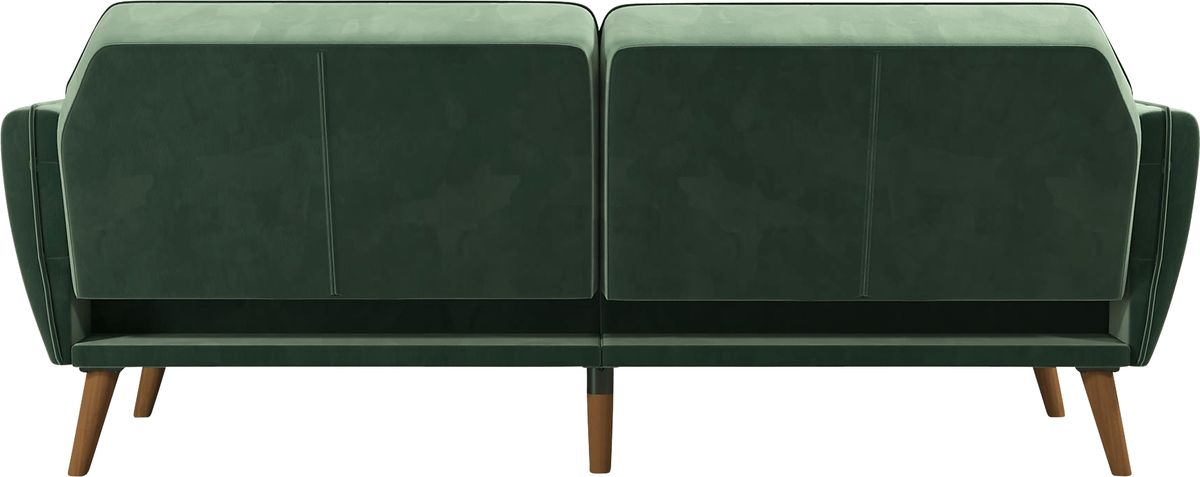 Telora II Green Velvet Plush Futon | Rooms to Go