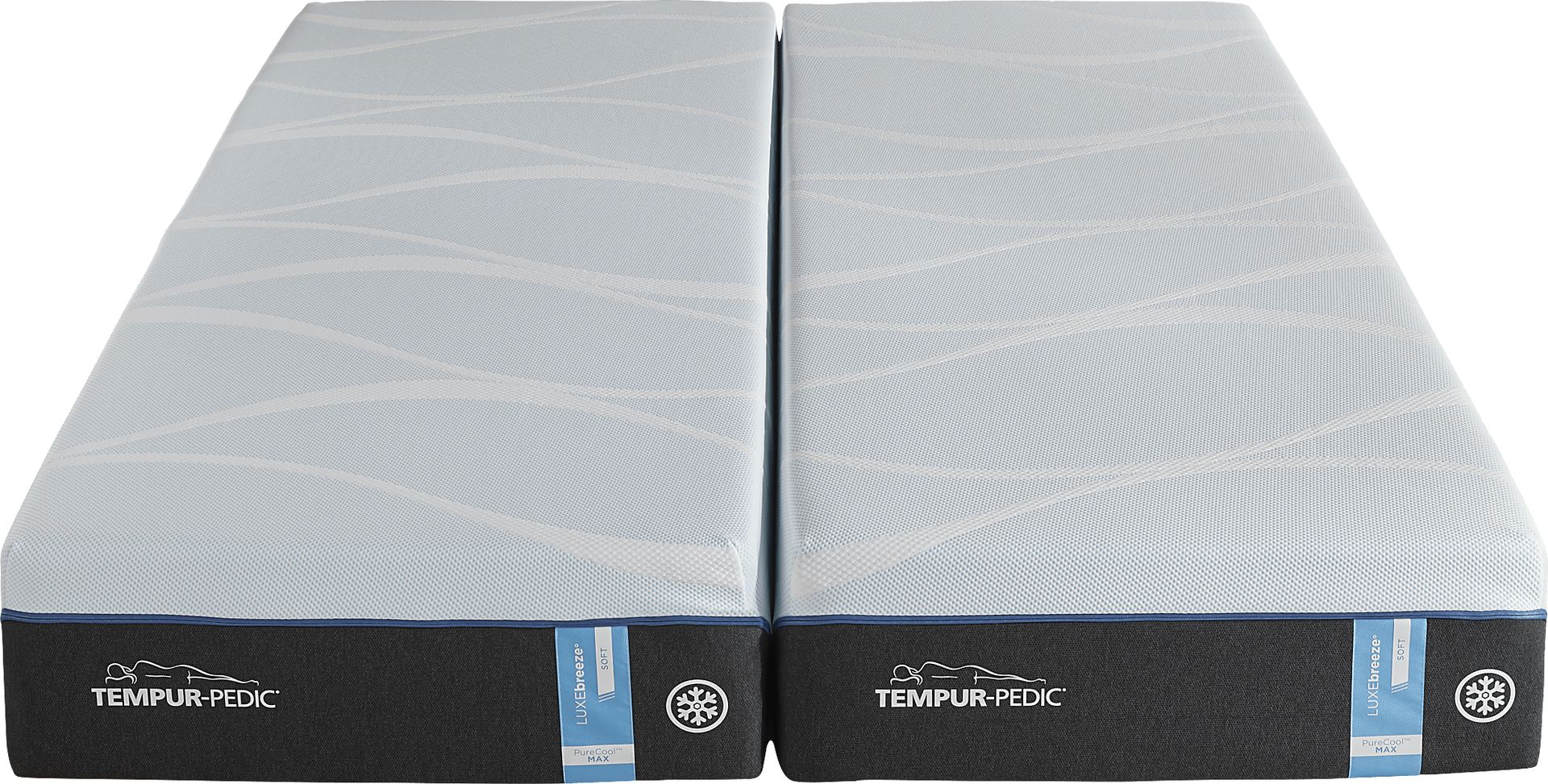 Tempur Pedic Luxebreeze Soft Split California King Mattress Rooms To Go