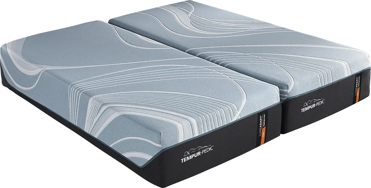 Tempur-Pedic Luxeadapt 2.0 Firm Split King Mattress | Rooms to Go