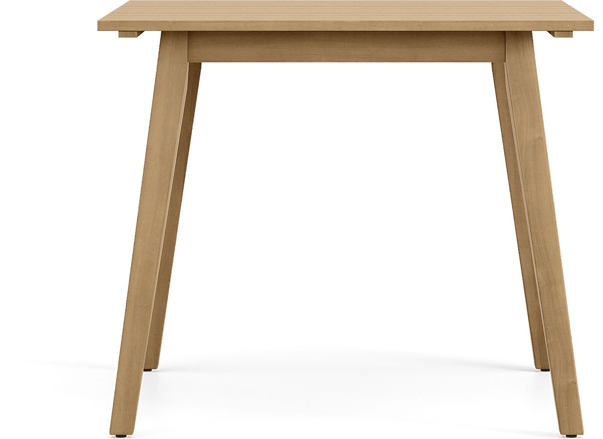 Tessere 5 Pc Natural Light Wood Blue Eucalyptus,Wood Outdoor Dining Set ...