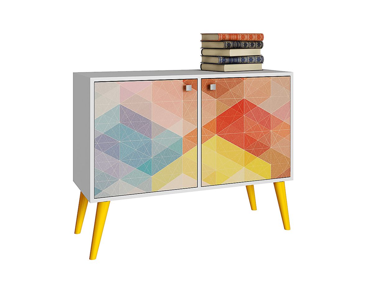 Thacher Yellow Accent Cabinet - Rooms To Go