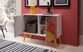 Thacher Yellow Colors Accent Cabinet - Rooms To Go