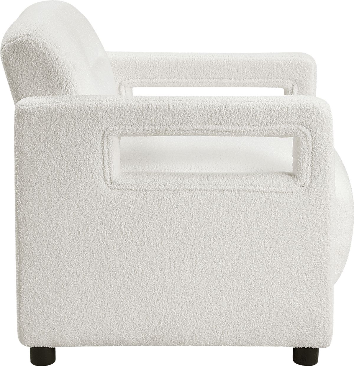 Thadd Beige Polyester Fabric Accent Chair | Rooms to Go