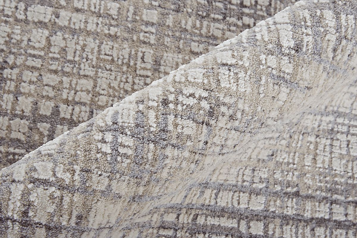 Tharos Ivory,Taupe Beige Rugs | Rooms to Go