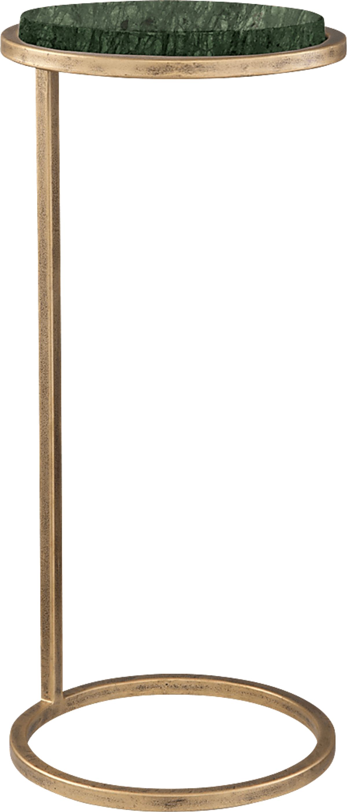 Thela Gold Colors,Metal Yellow Accent Table | Rooms to Go